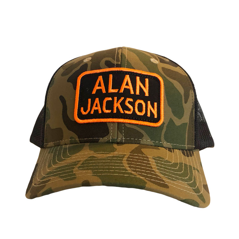 Woodland Green Camo Scout Patch Hat – Alan Jackson Official Webstore
